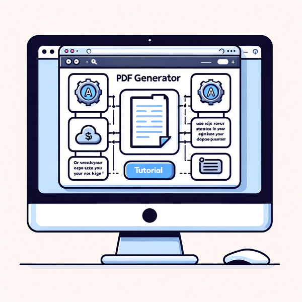 Automate PDF Creation with Powerful PDF Generation API